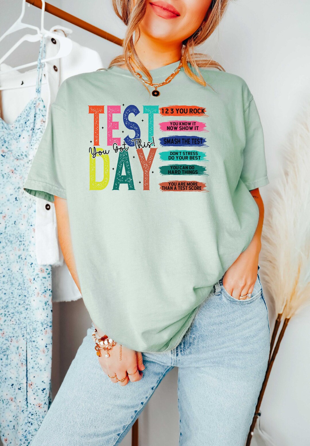 It is Test Day You Got This Shirt, Testing T-shirt, Teacher Test Day ...