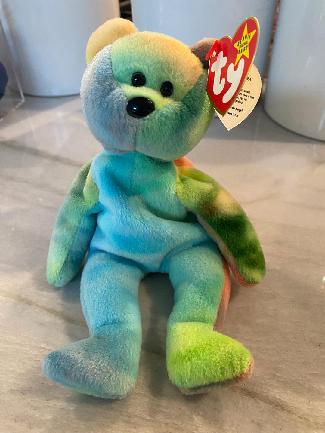 TY Garcia Bear Rare 4051 - Etsy