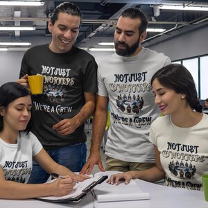Custom Office Team Shirts Personalized Company Tshirts for Work Teams ...