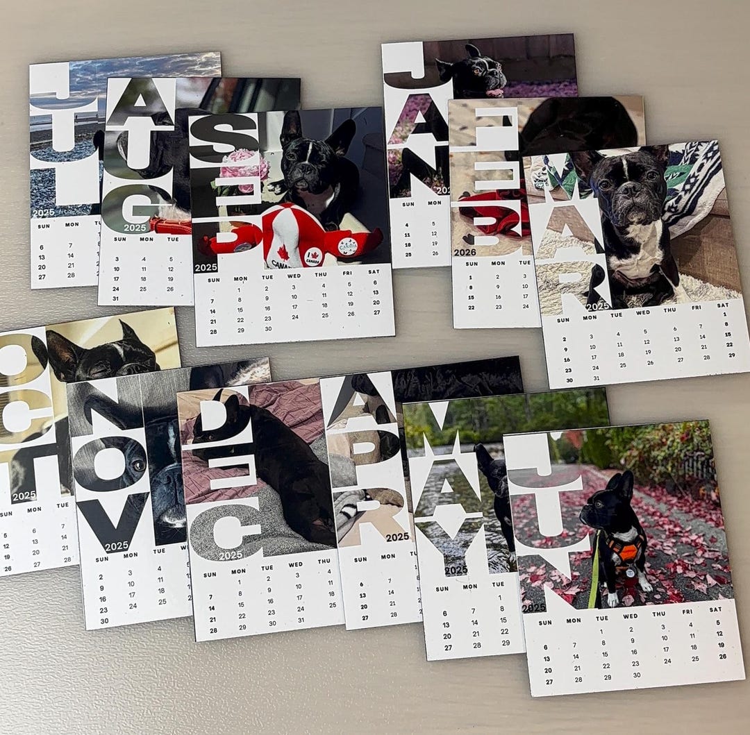 Personalized Magnet Calendars | Custom Photo Gift for Couples, Holidays ...