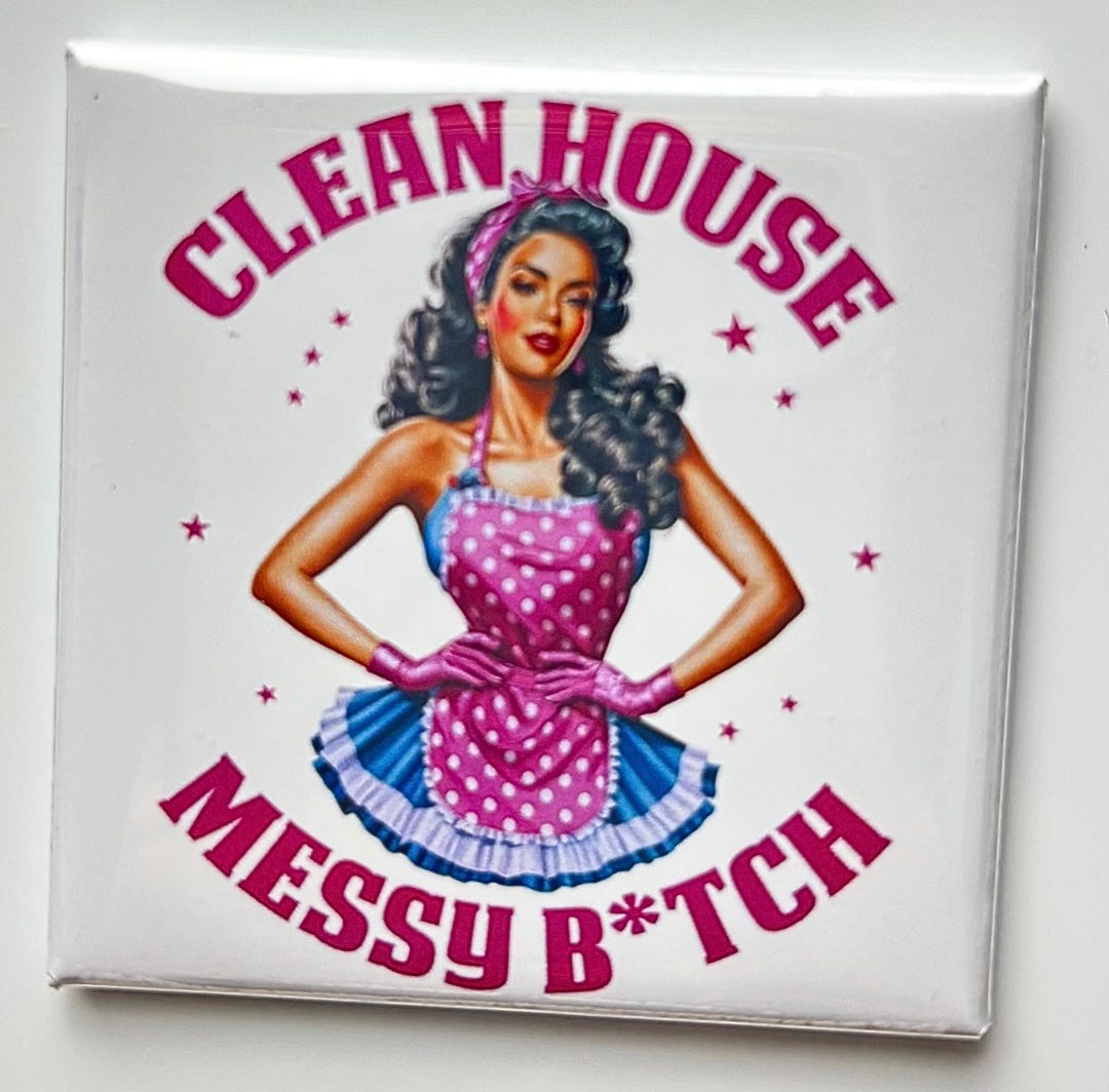Retro Housewife Fridge Magnets | Funny Vintage Kitchen Decor | Sassy ...