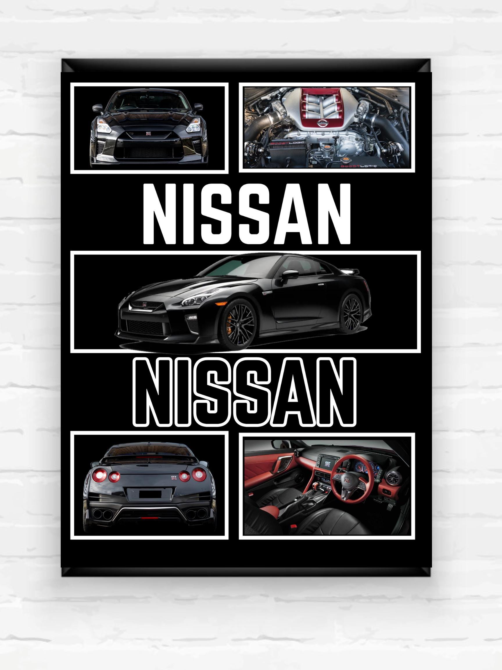 Nissan R35 GTR Poster | Digital Download | Hyper Car Poster | Super Car ...