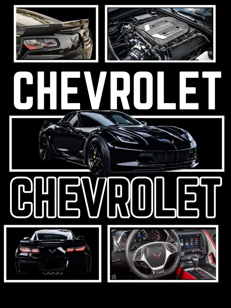 C7 Z06 Corvette Poster | Digital Download | Hyper Car Poster | Super ...