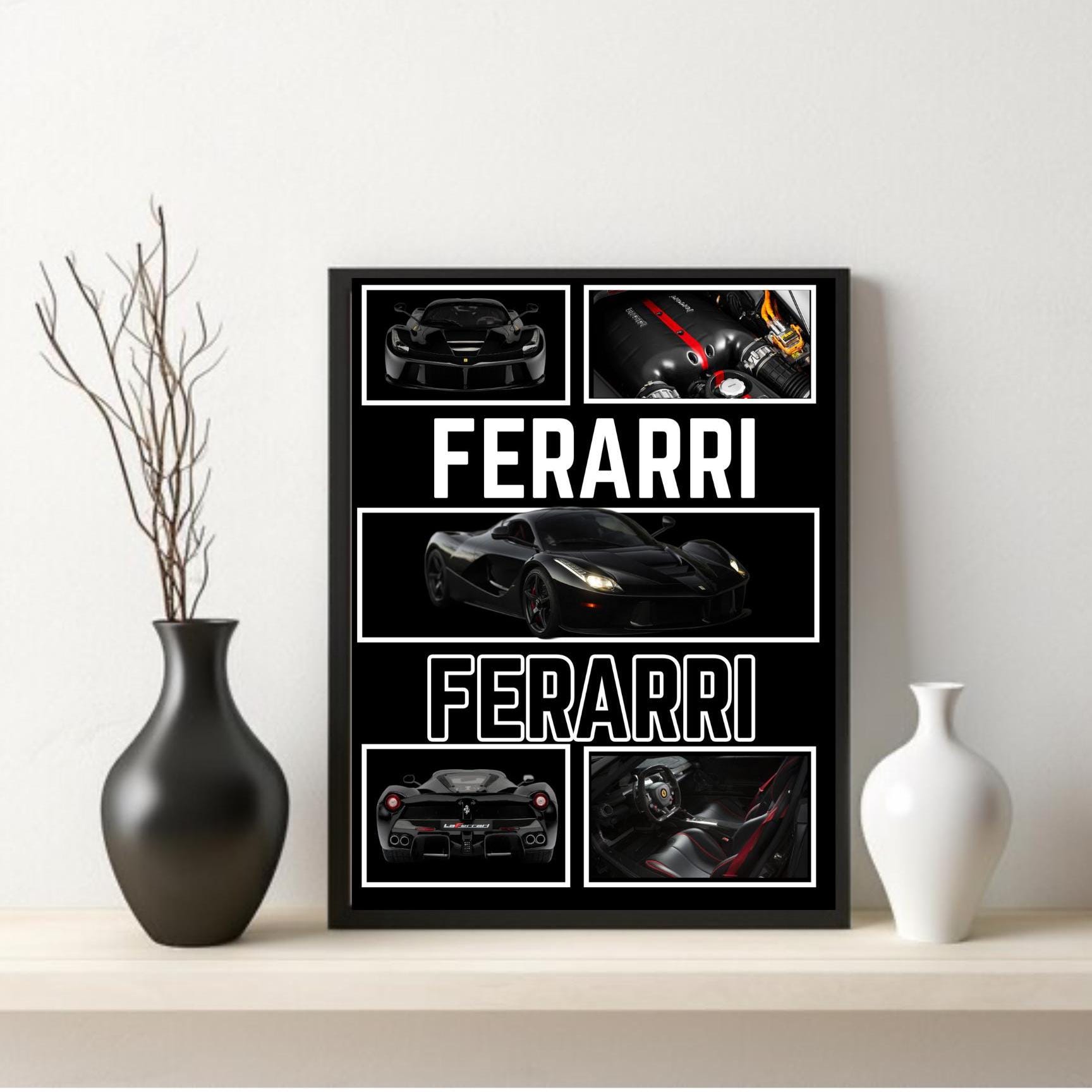 Ferrari La Ferrari | Digital Download |hyper Car Poster | Super Car ...