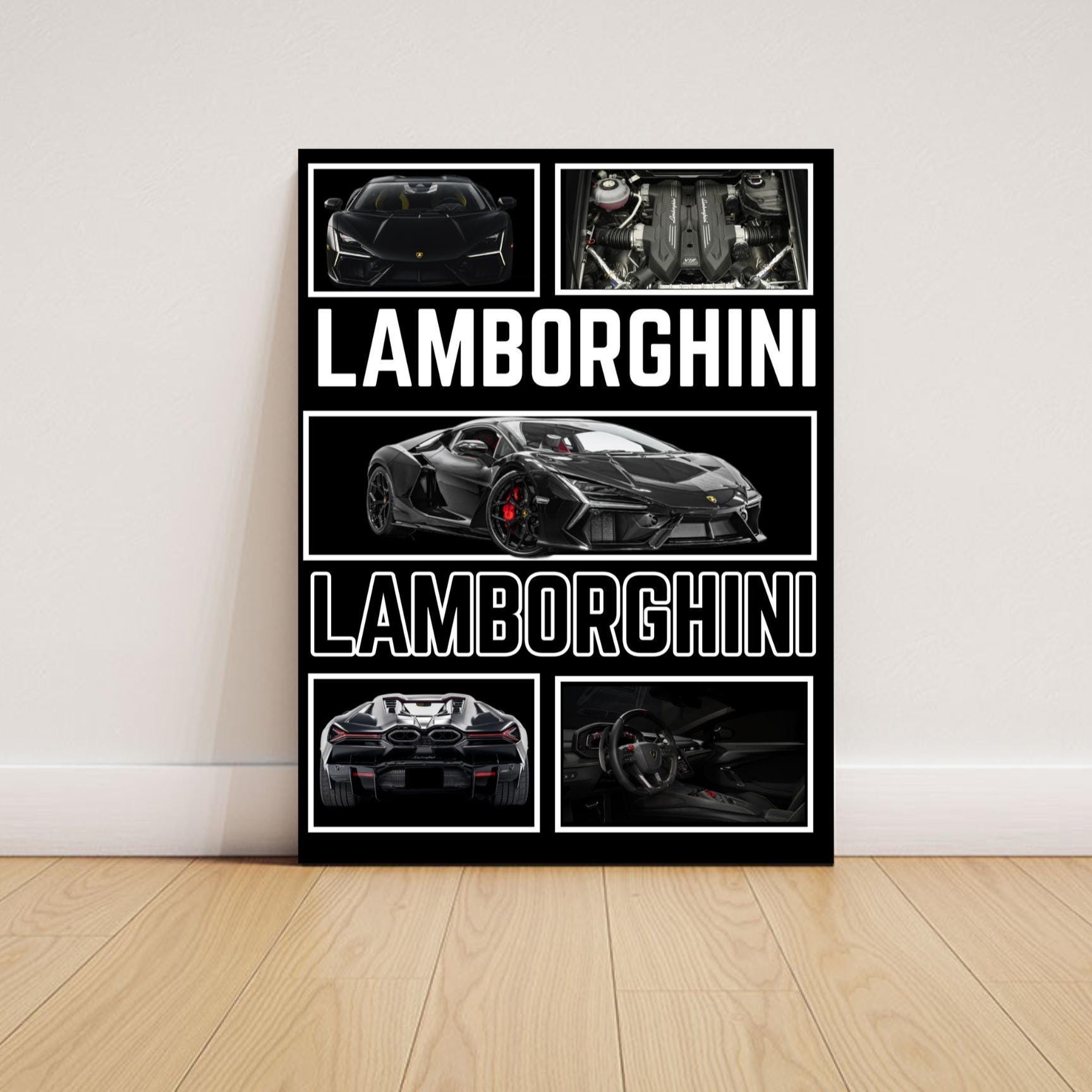 Lamborghini Revuelto Poster | Digital Download | Hyper Car Poster ...