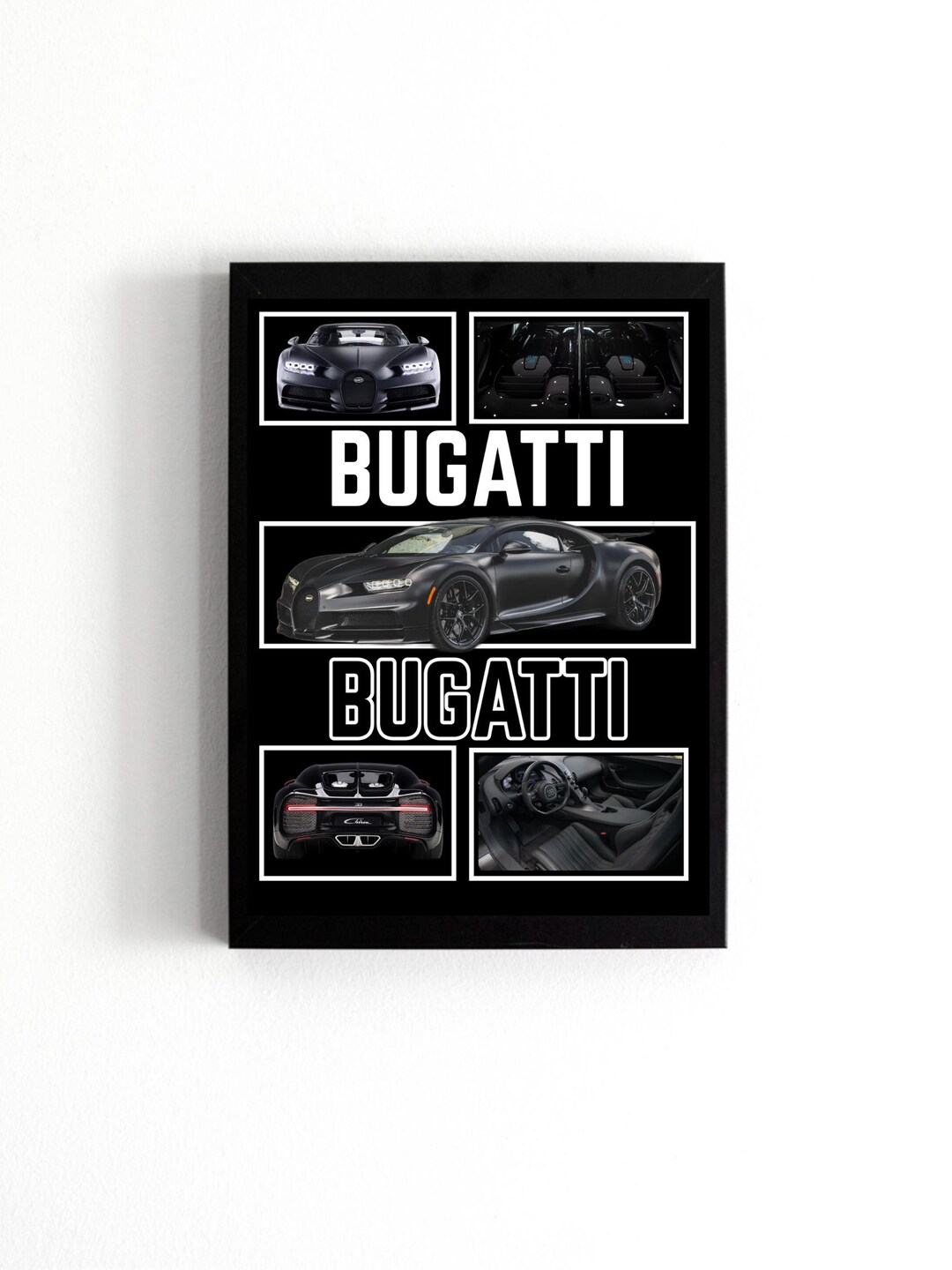 Bugatti Chiron Poster | Digital Download | Hyper Car Poster | Super Car ...