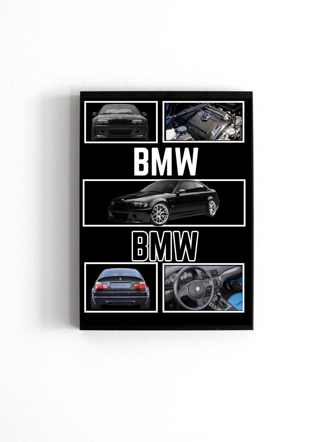 BMW E46 M3 Poster | Digital Download | Hyper Car Poster | Super Car ...
