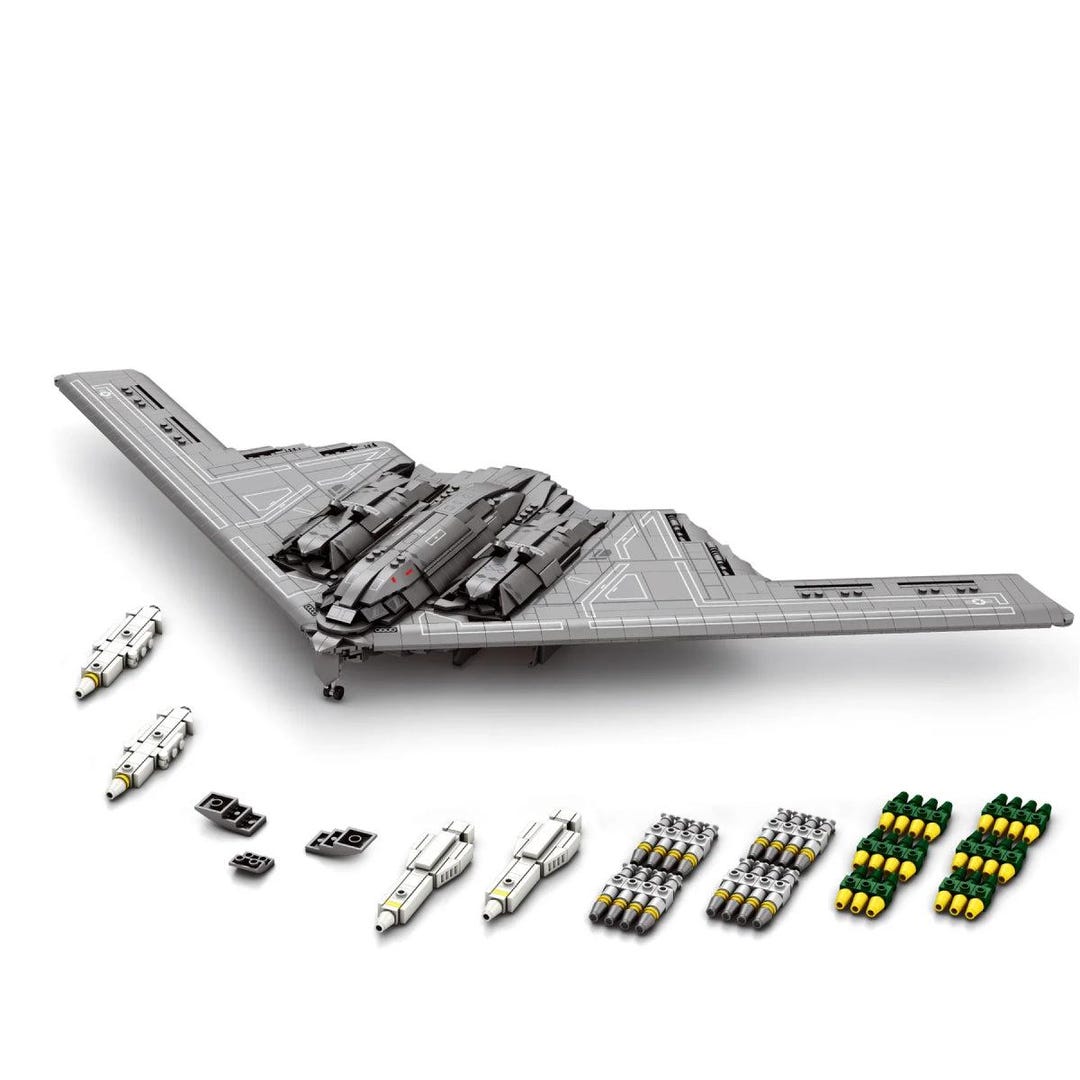 Northrop B-2 Spirit Building Set 2063PCS Lego-compatible Stealth Bomber ...