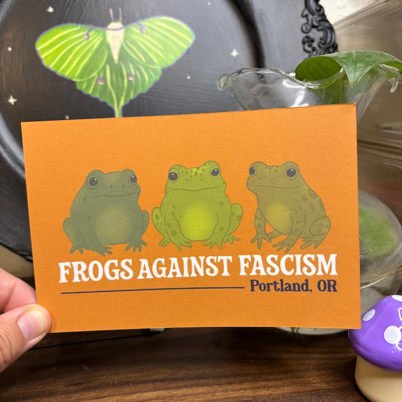 Frog and Toad Fascism - Etsy