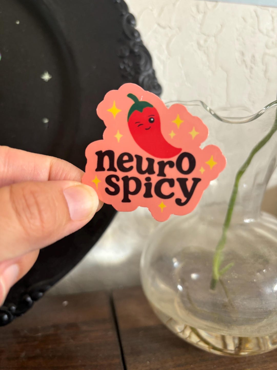 Neurospicy Sticker – Cute Spicy Pepper Neurodivergent Decal, ADHD ...