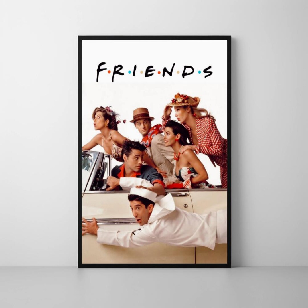 Vintage Friends TV Show Wall Art Digital Download,retro Friends Club ...