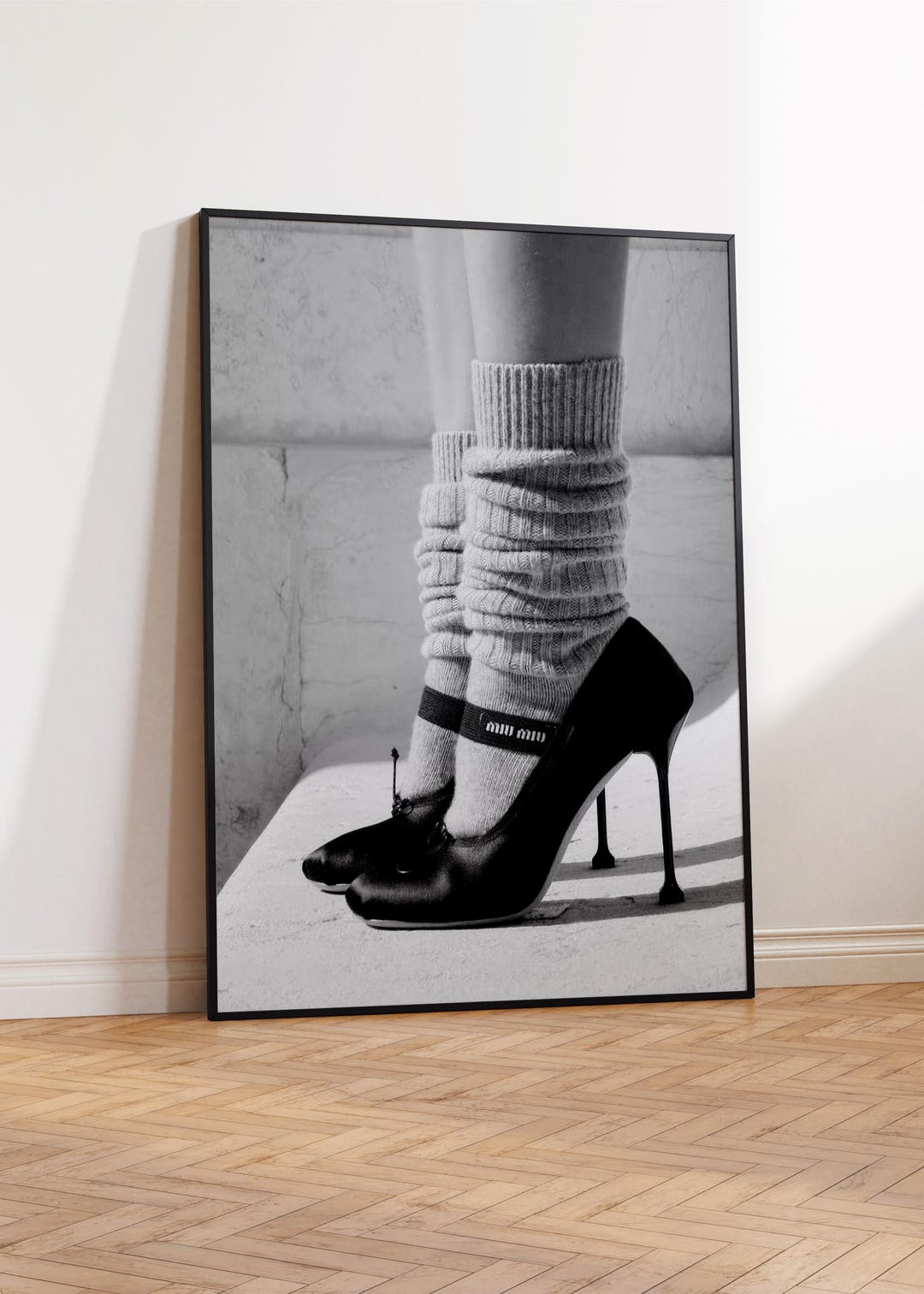 Black and White Fashion Photography Print, Editorial Wall Art (digital ...