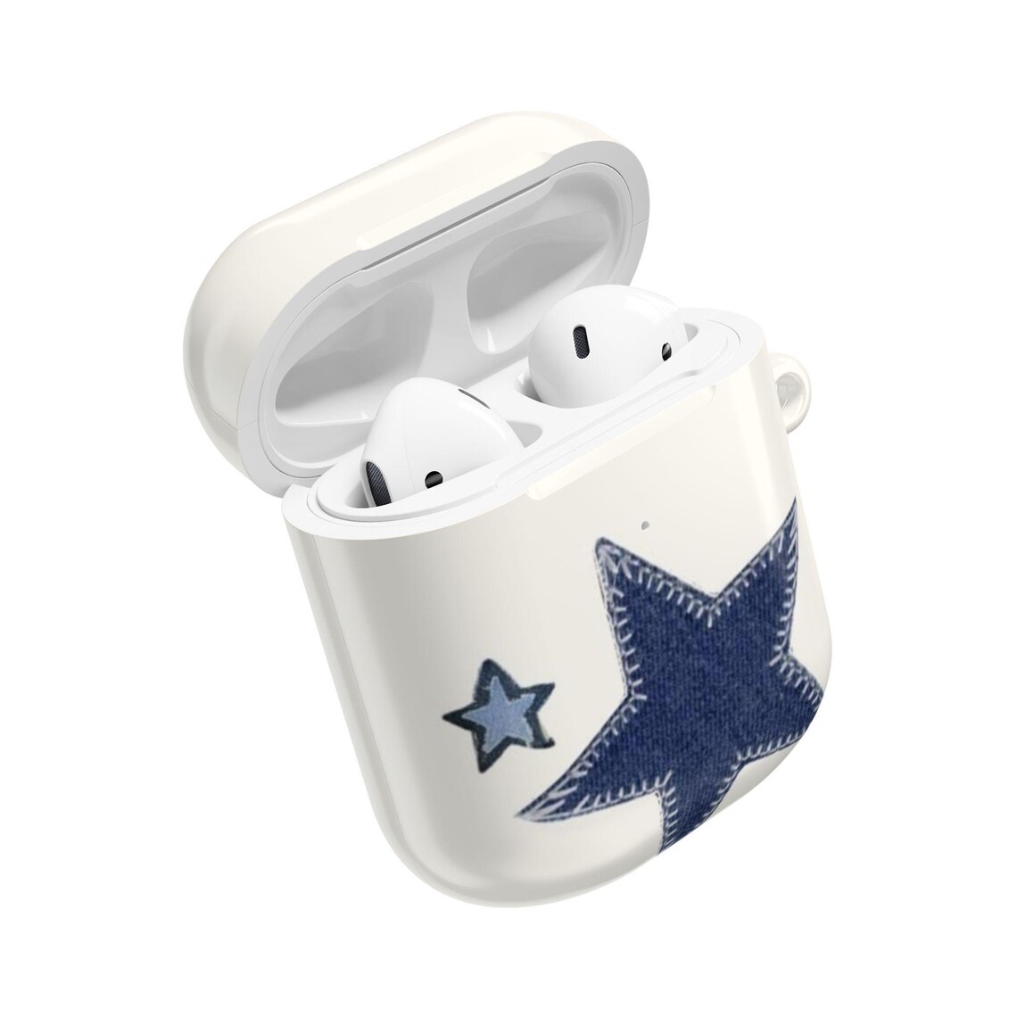 Blue and Cream Denim Star AirPod Cases Accessories Girly Cute 1st 2nd ...