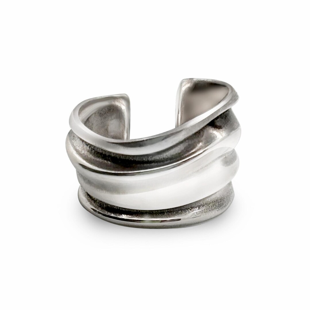 The Crush Ear Cuff - Sterling Silver / Gold Brass - Etsy