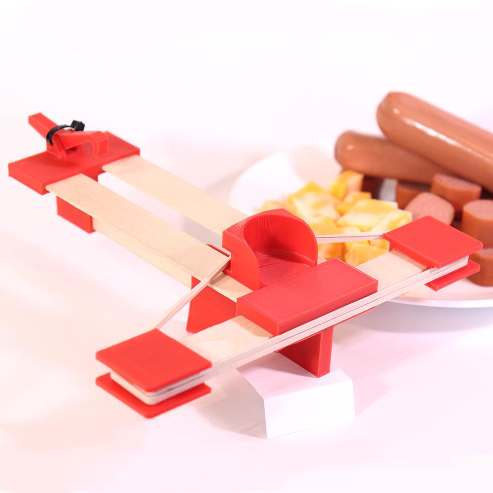 Frankfury Crossbow Kit | DIY Food Launcher | STEM Physics Toy | Kids ...