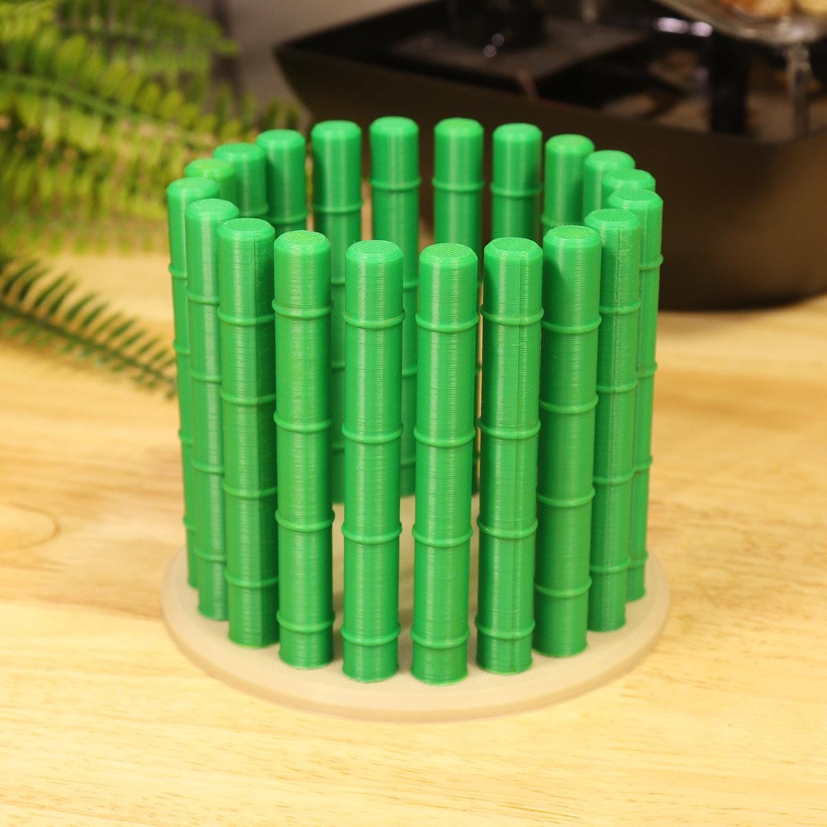 Zen Garden Bamboo Desk Toy – Magnetic Fidget, Plant Lover Gift ...