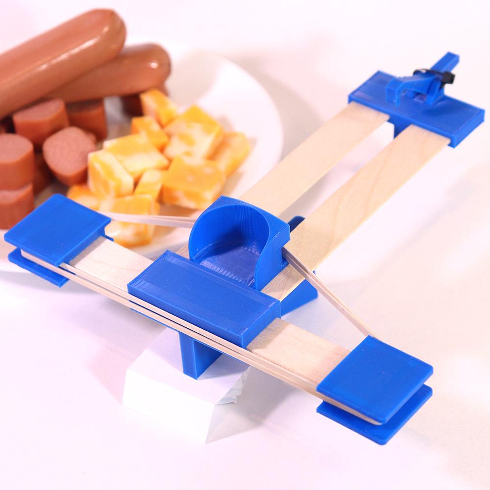 Frankfury Crossbow Kit | DIY Food Launcher | STEM Physics Toy | Kids ...