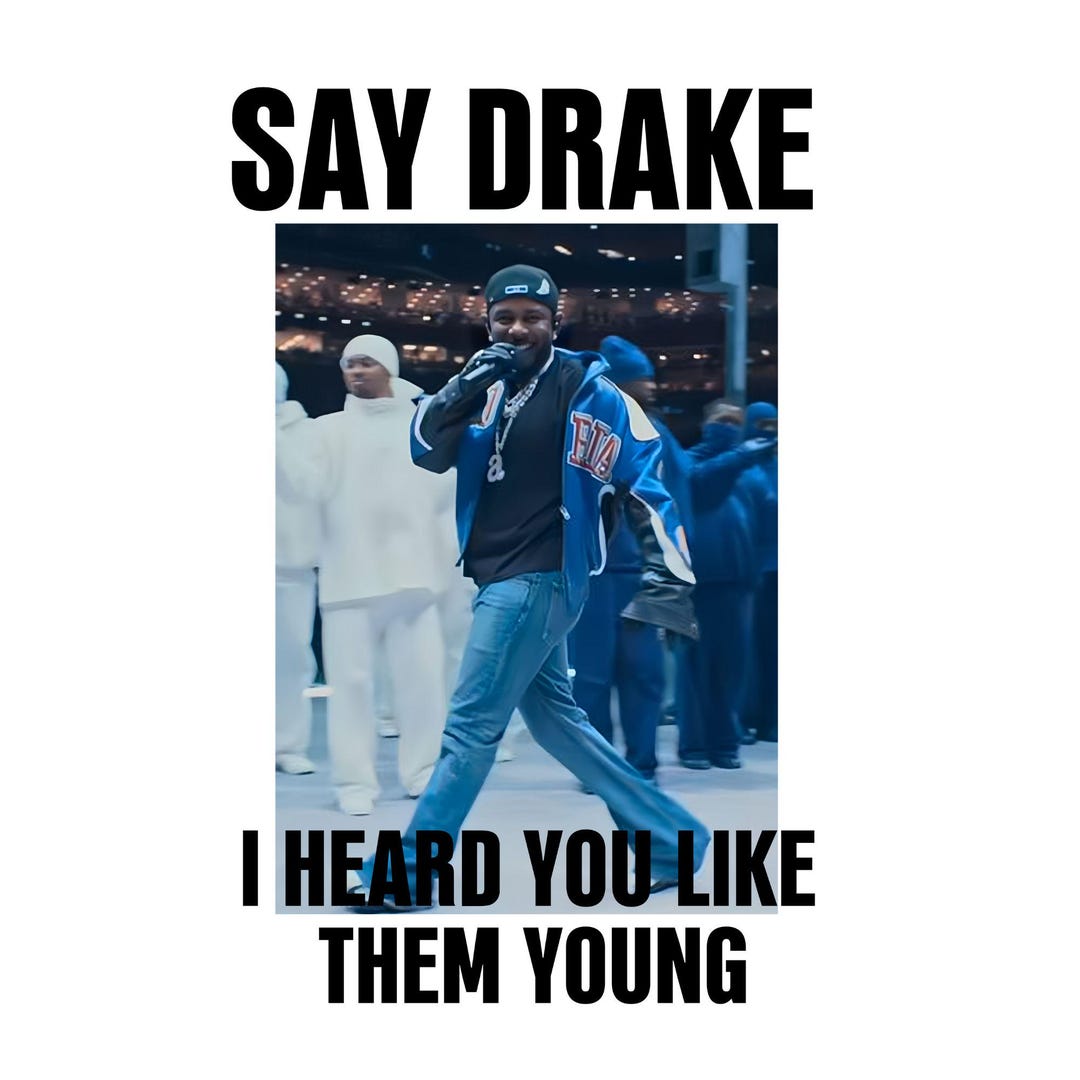 Funny Drakey Meme Say Drakey I Heard You Like Them Young Digital PNG ...