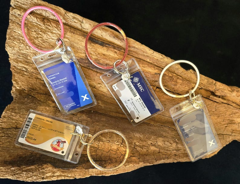 Cruise ID Card Bracelet: Interchangeable Badge Holder - Etsy
