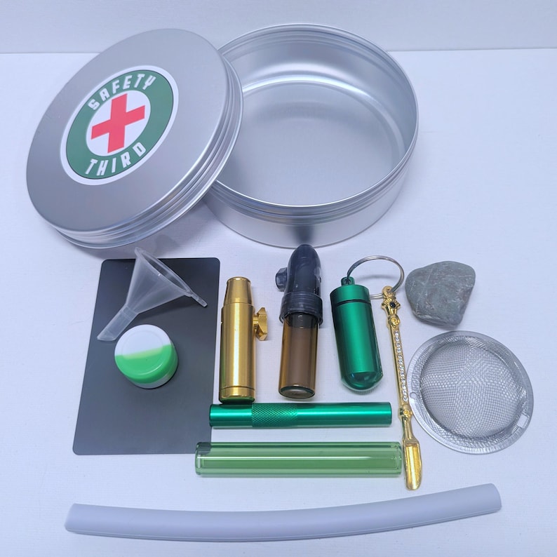 Travel Snuff Kit - "safety Third" - Etsy