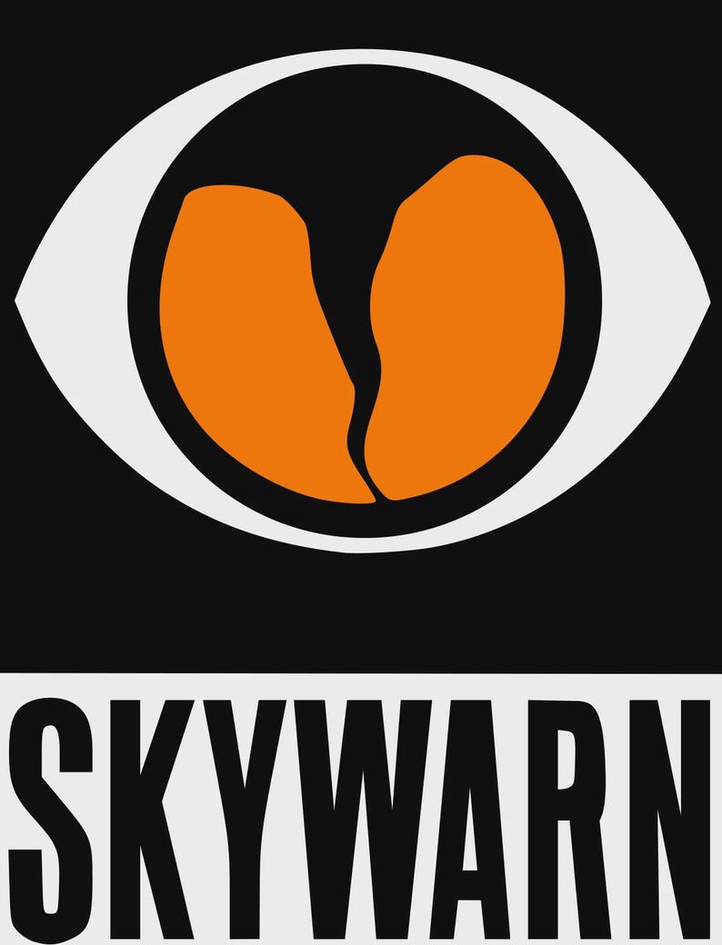 SKYWARN Sticker 2-pack (5"x4") | Storm Spotter Weather Decal for Car ...