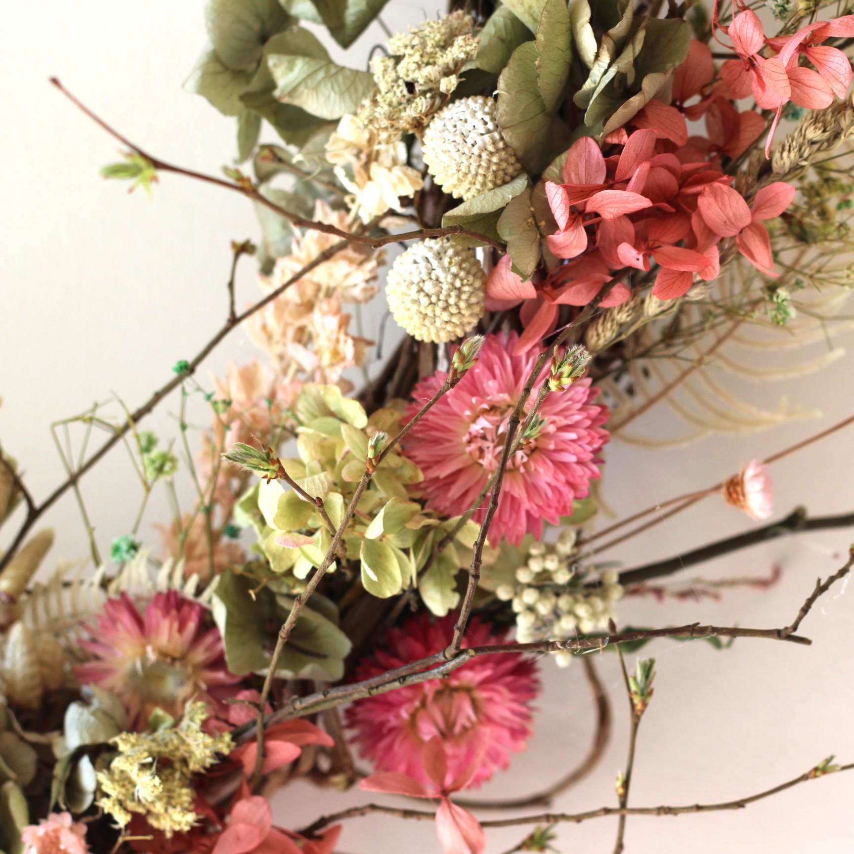 Wild & Romantic Dried Flower Crown XXL - Cottagecore Inspired - Natural ...