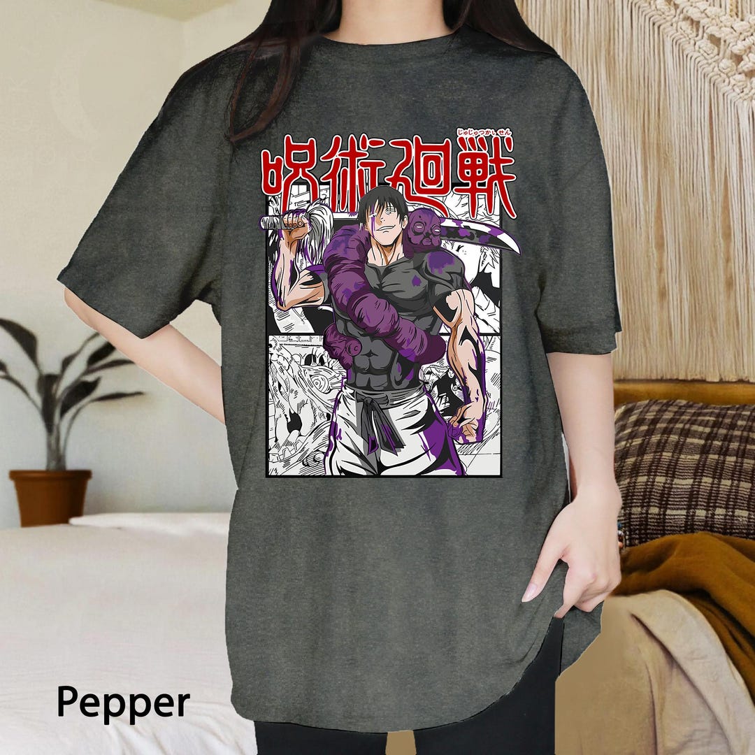 Toji Fushiguro Jujutsu Kaisen Anime Shirt, Anime Gifts | Manga Merch ...