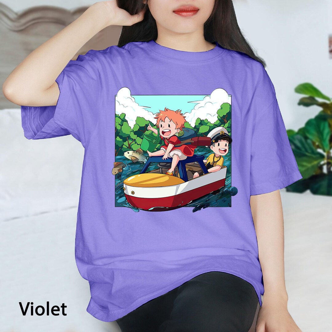Ponyo Sosuke Shirt, Sweatshirt, Hoodie, Studio Ghibli Shirt, Ponyo ...