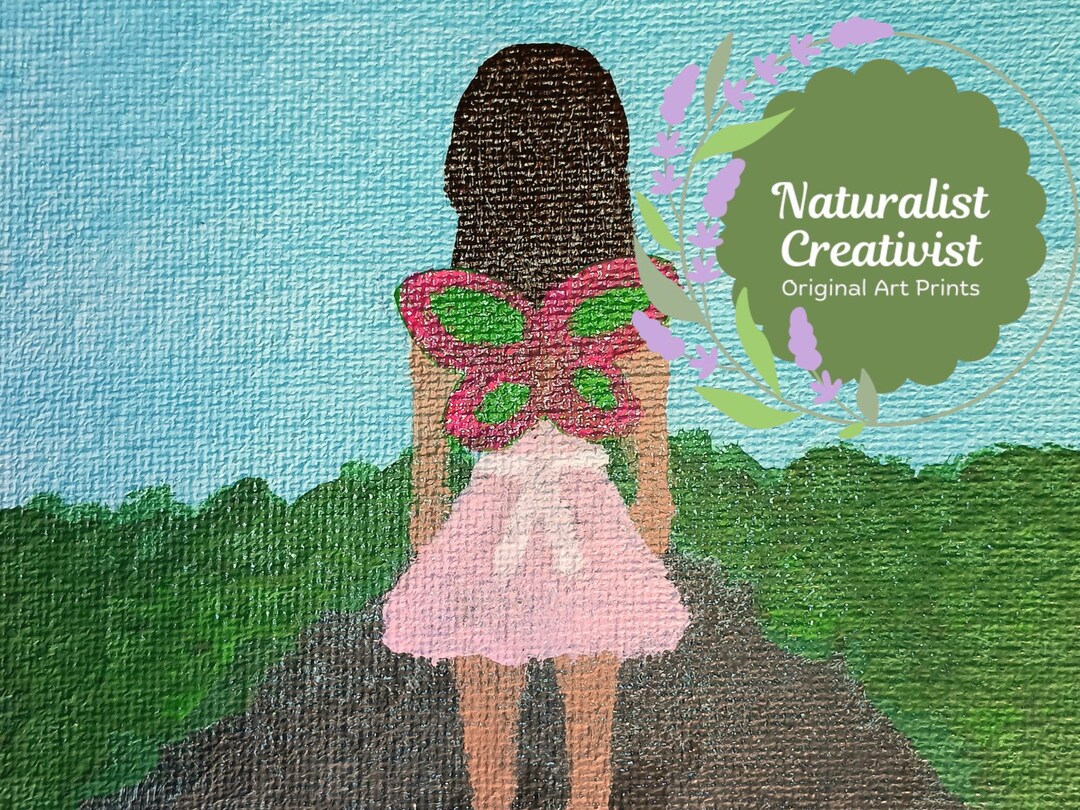Bye Bye Butterfly - Art Print, Downloadable Art, Digital Art, Original ...