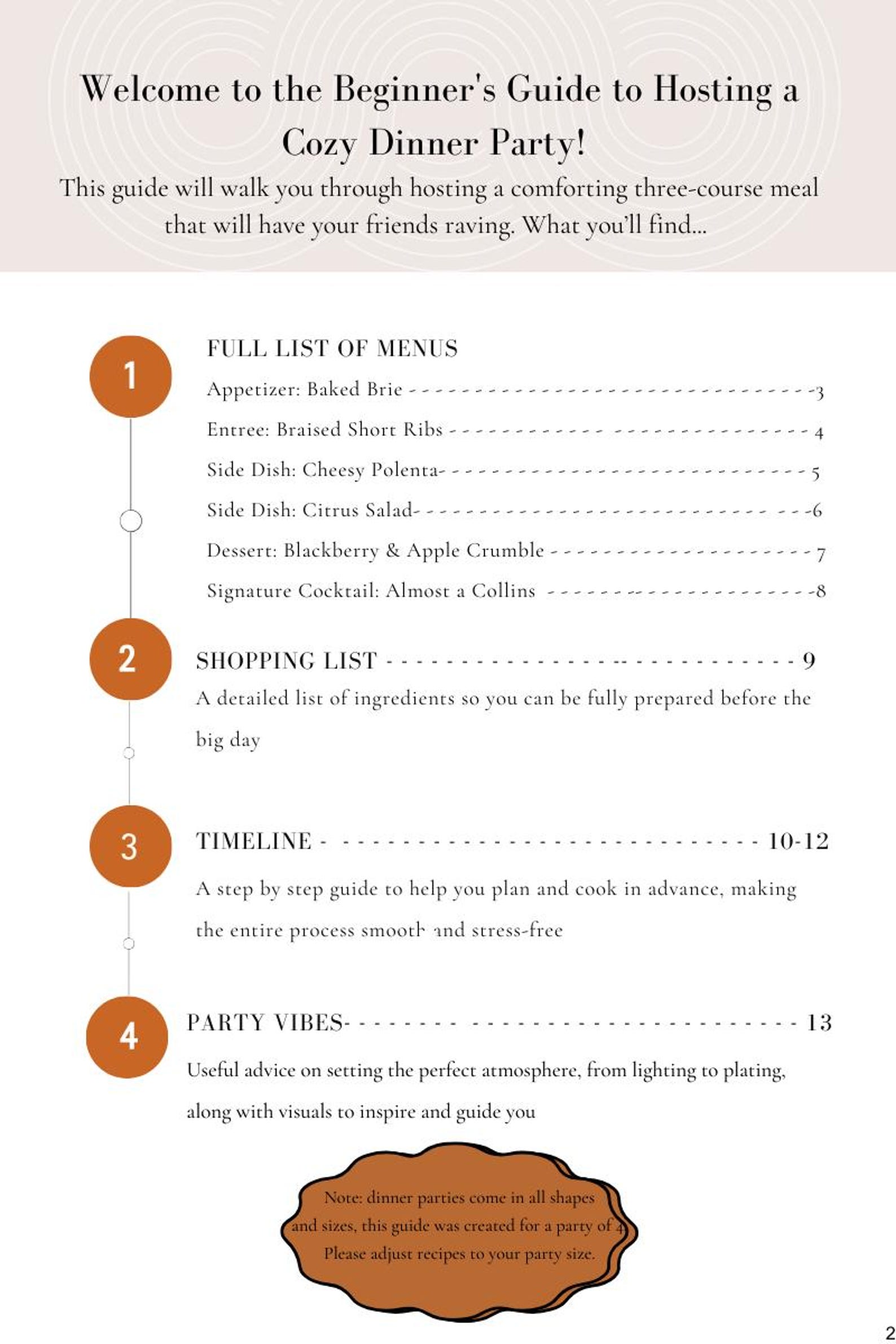 Ultimate Dinner Party Guide: Host With Recipes, Step-by-step ...