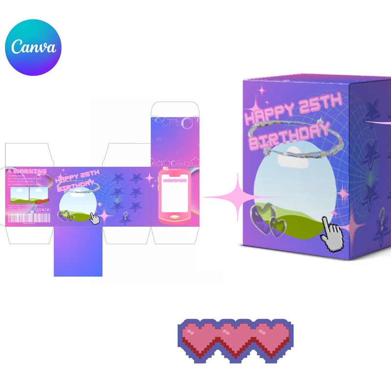 Blindbox Template - Etsy