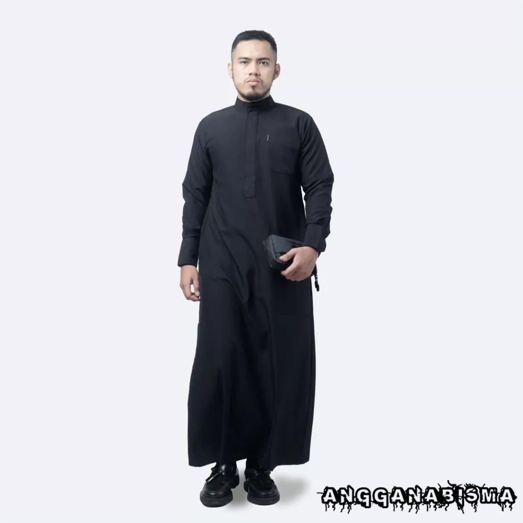 Sultan Adult Men's Robe Plain Long Sleeve Robe, Comfortable and Classy ...