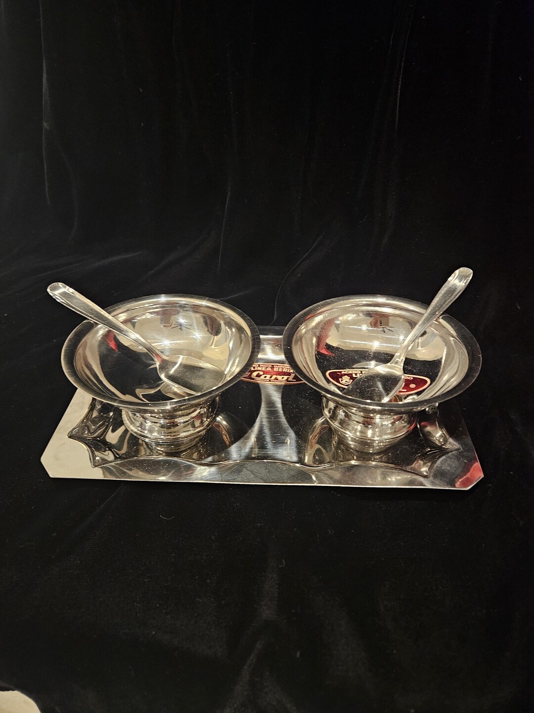 Vintage Salt Cellar Set - Etsy