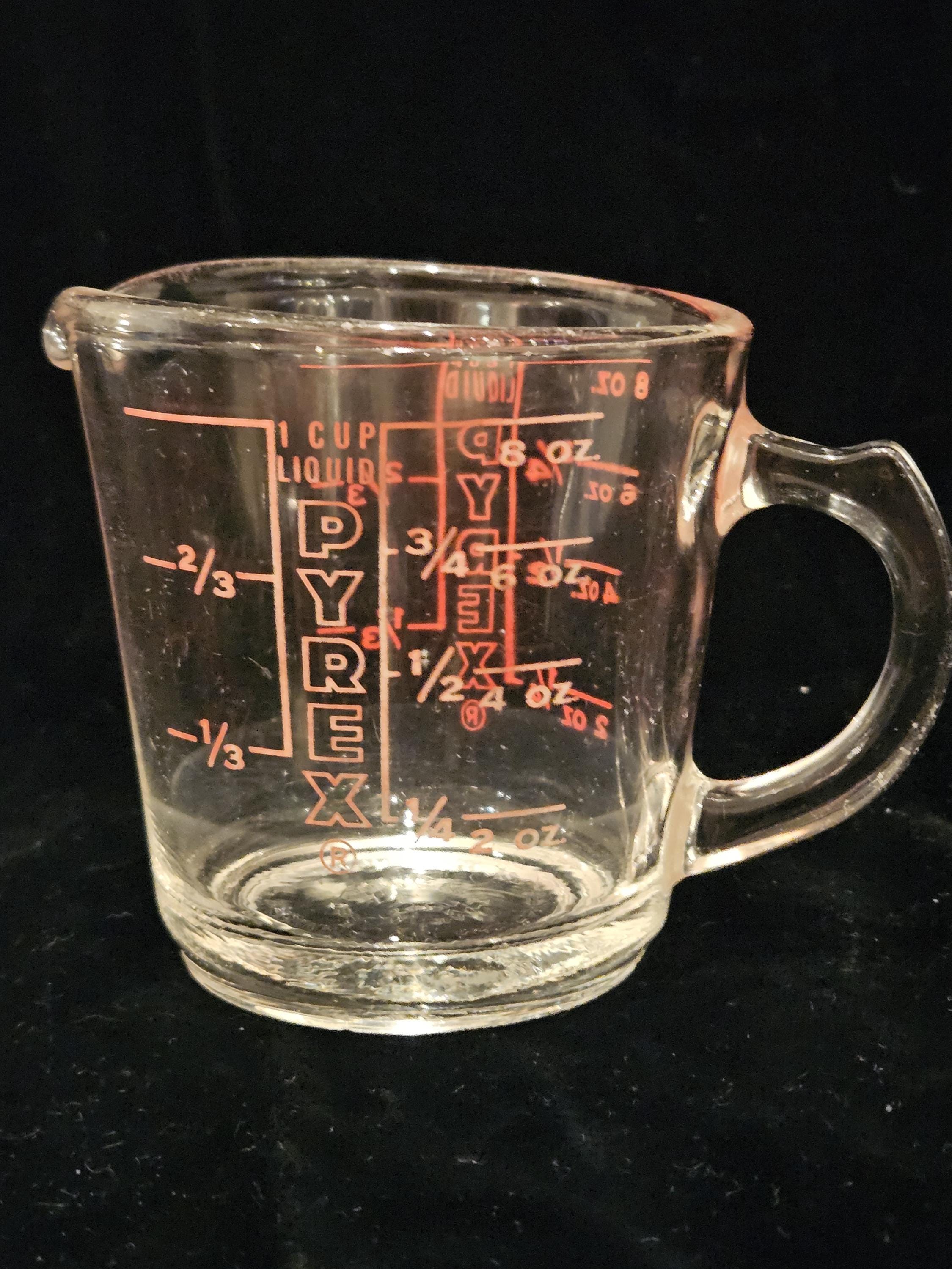 Rare Vintage PYREX 1-cup Measuring Cup - Etsy