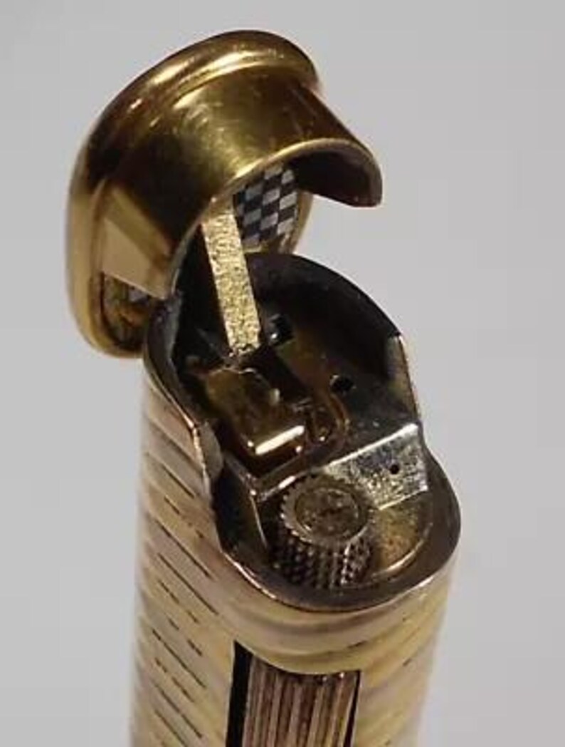 Vintage Lighter With 18k Solid Gold Outer Case. - Etsy
