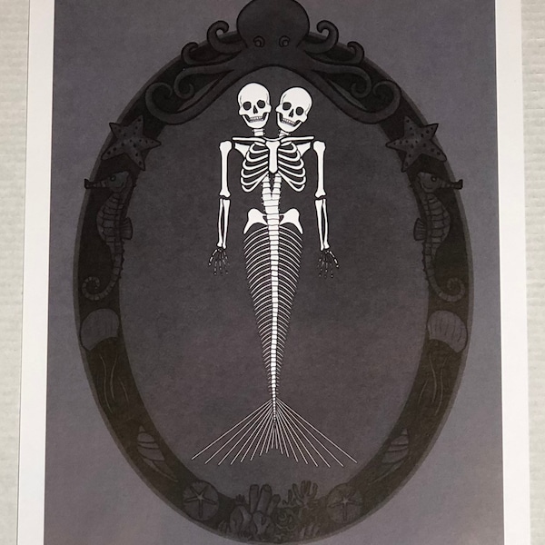 Two Headed Skeleton - Etsy