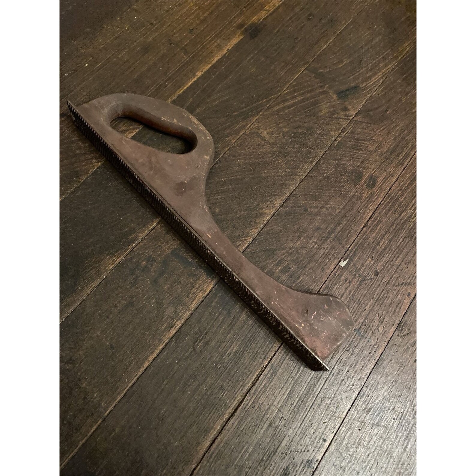 Antique Vintage File Chisel Shaver With Circle Wood Handle - Etsy