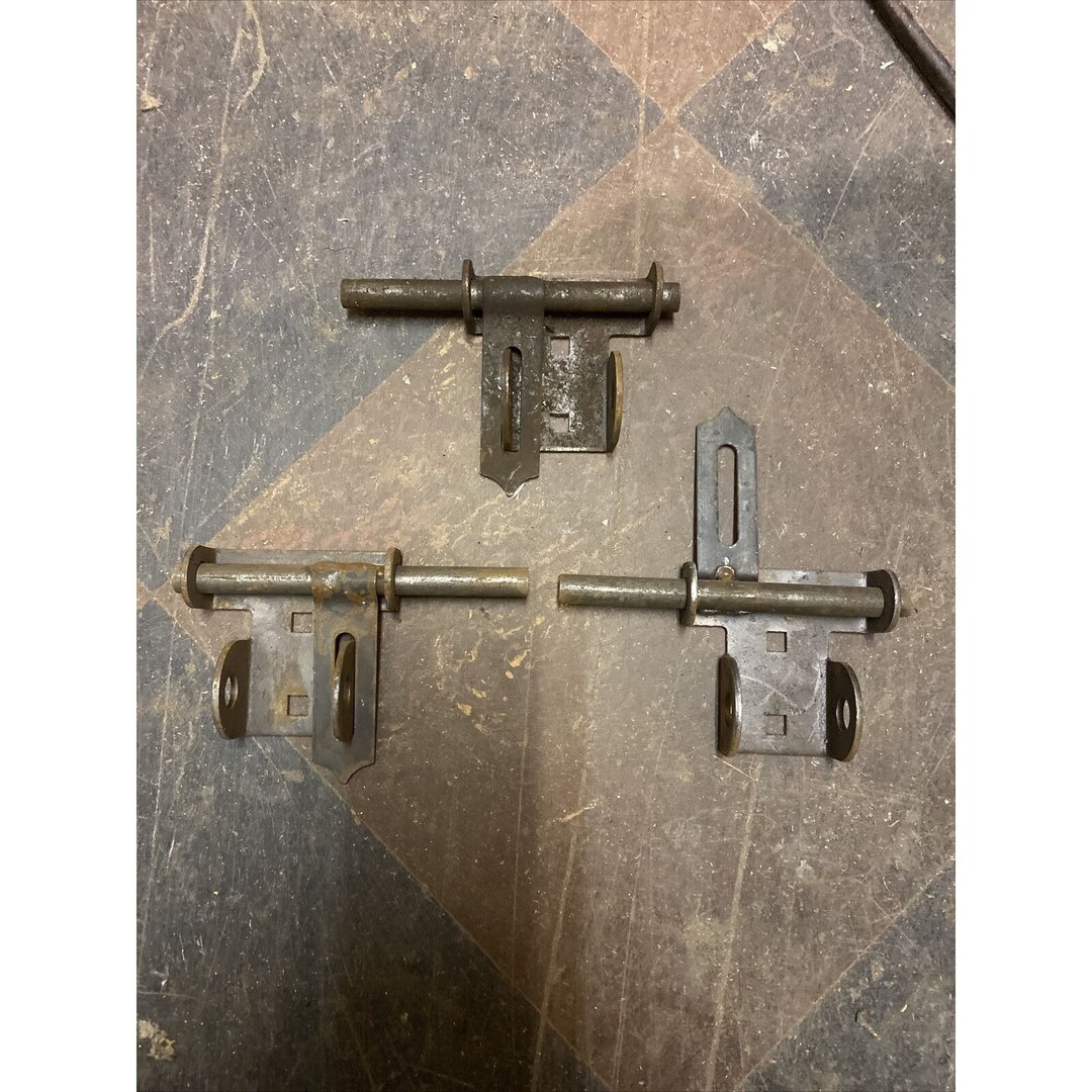 20 Heavy Duty Ornamental Slide Bolt Weld/bolt on Steel Latch for Metal ...