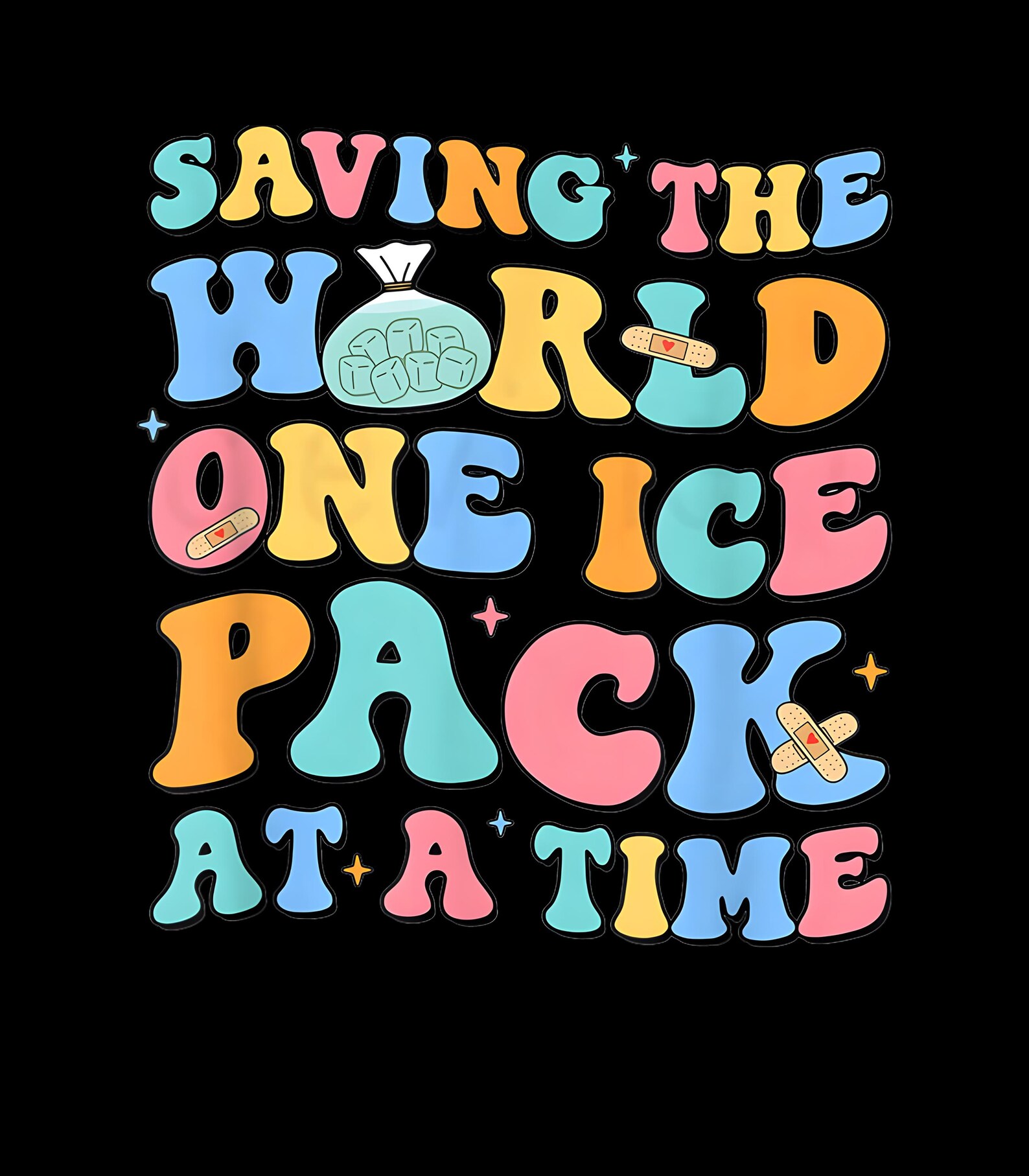 School Nurse Png, Saving the World One Ice Pack at Time Png, Nurse ...
