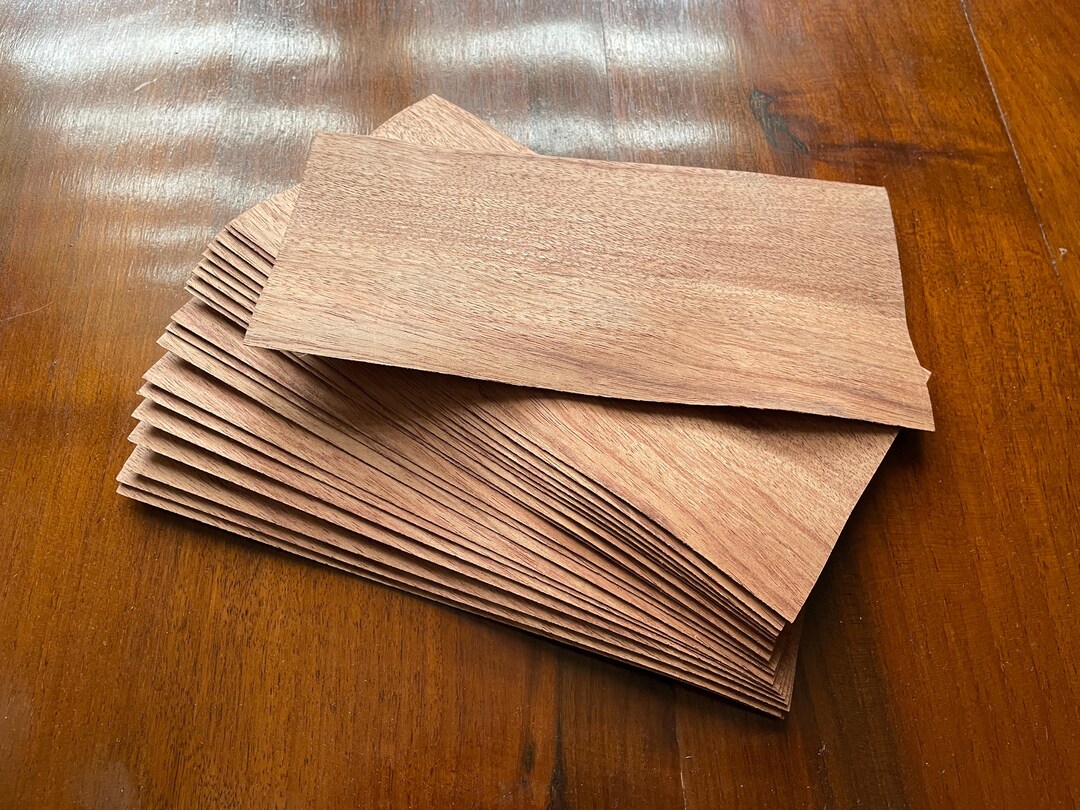 Rose Wood Veneer Sheets 4 Pieces, 0.5x100x200mm Rose Sheets, Perfect ...