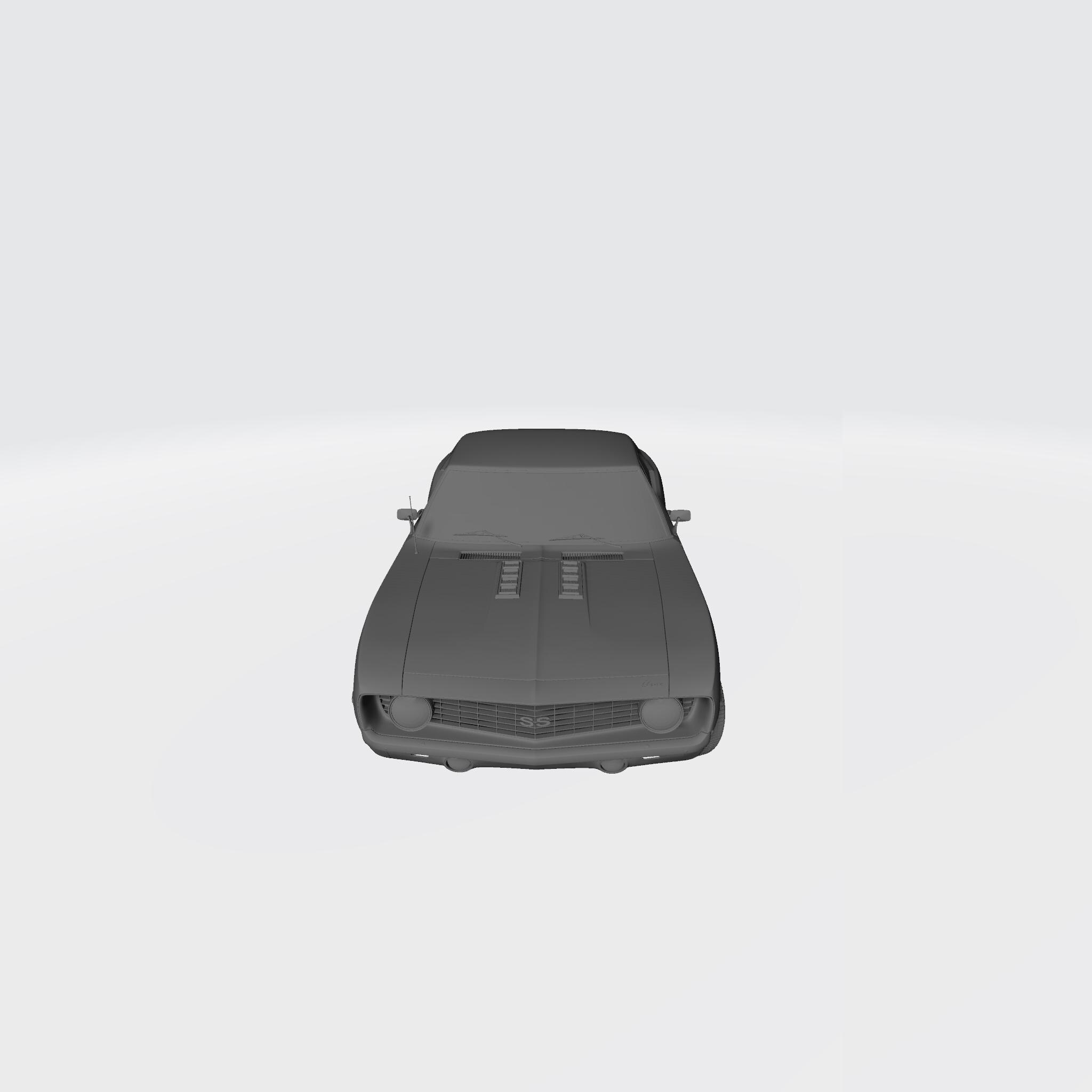 Camaro SS 3D Model: Printable Car STL File (digital Download) - Etsy