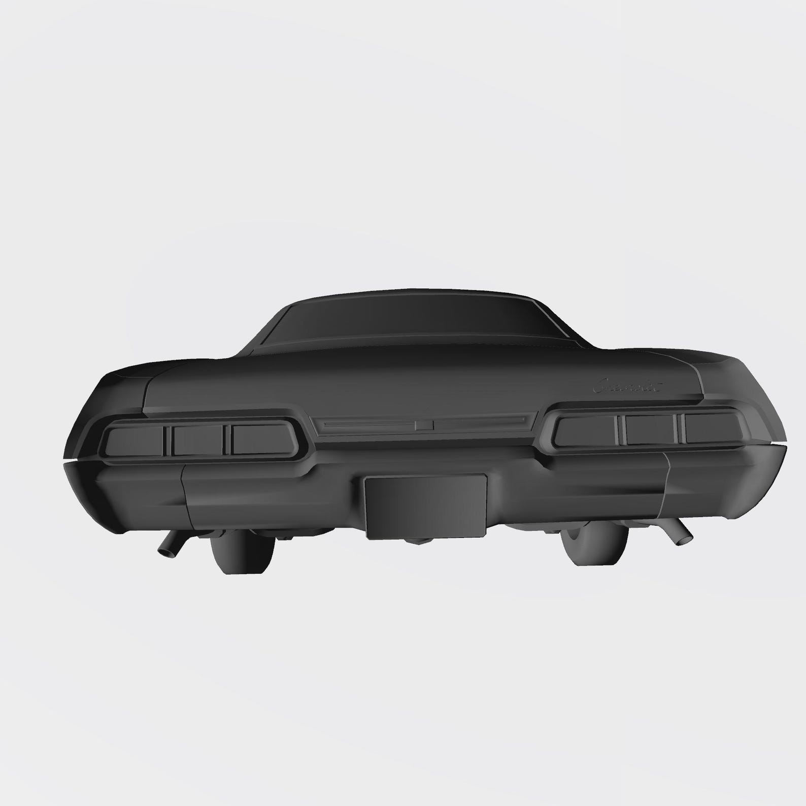 1967 Chevrolet Impala 3D Model: Car STL File for 3D Printing - Etsy