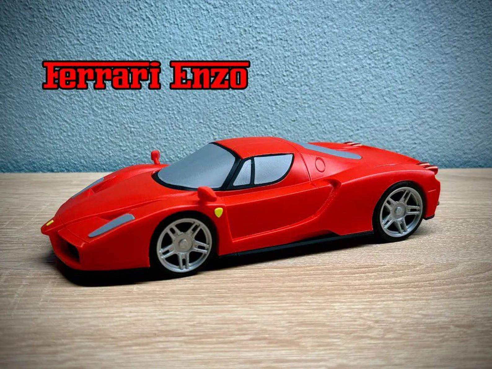 Ferrari Enzo 3D Model STL File: Printable Sports Car Display (digital ...