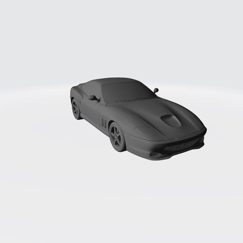 Ferrari 550 STL File | 3D Printable Sports Car Model | Digital Download ...