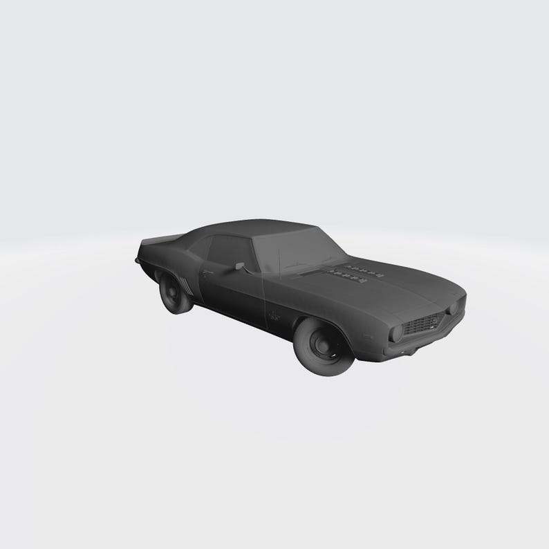 Camaro SS 3D Model: Printable Car STL File (digital Download) - Etsy