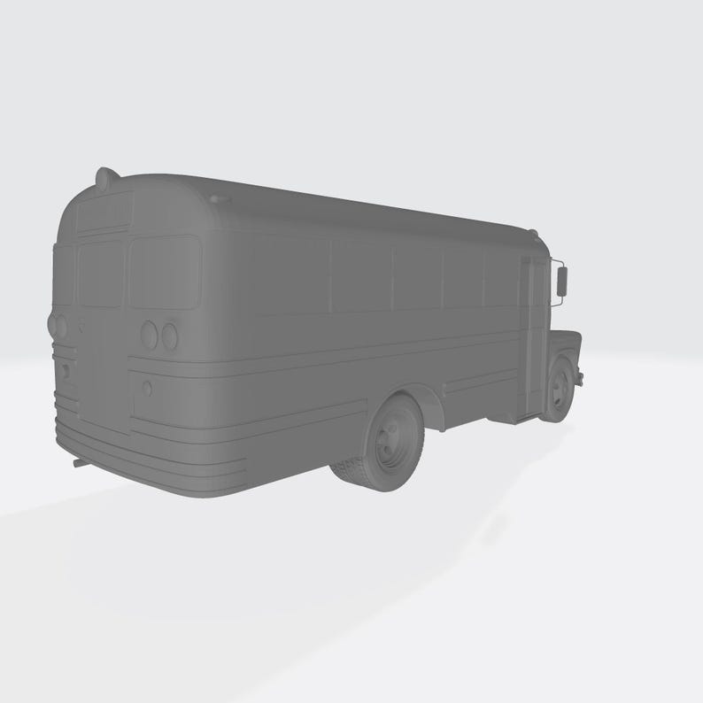Yellow School Bus STL File – 3D Printable Toy, Model & Decor | Digital ...