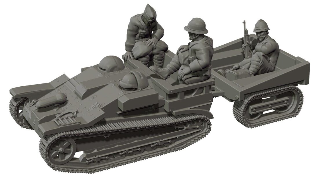 Tank and Soldier 3D Print Stl File - Etsy