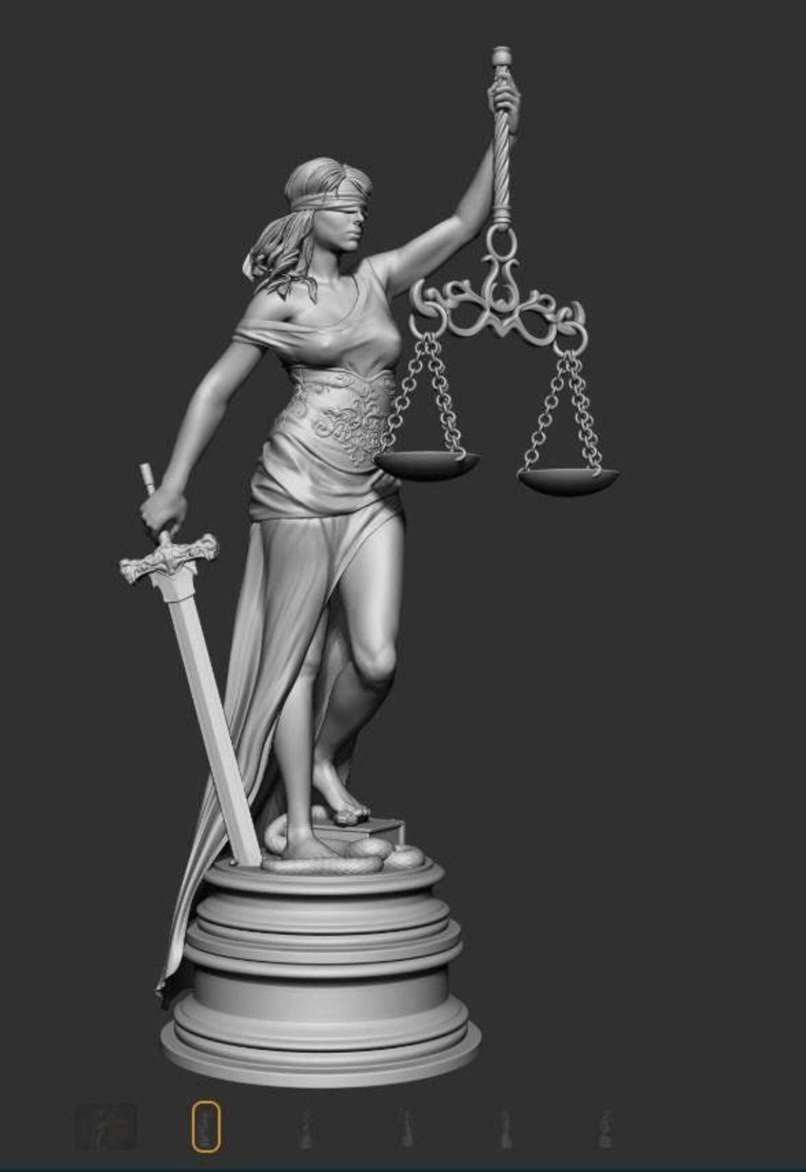 Themis NSFW 3D Print Stl File - Etsy