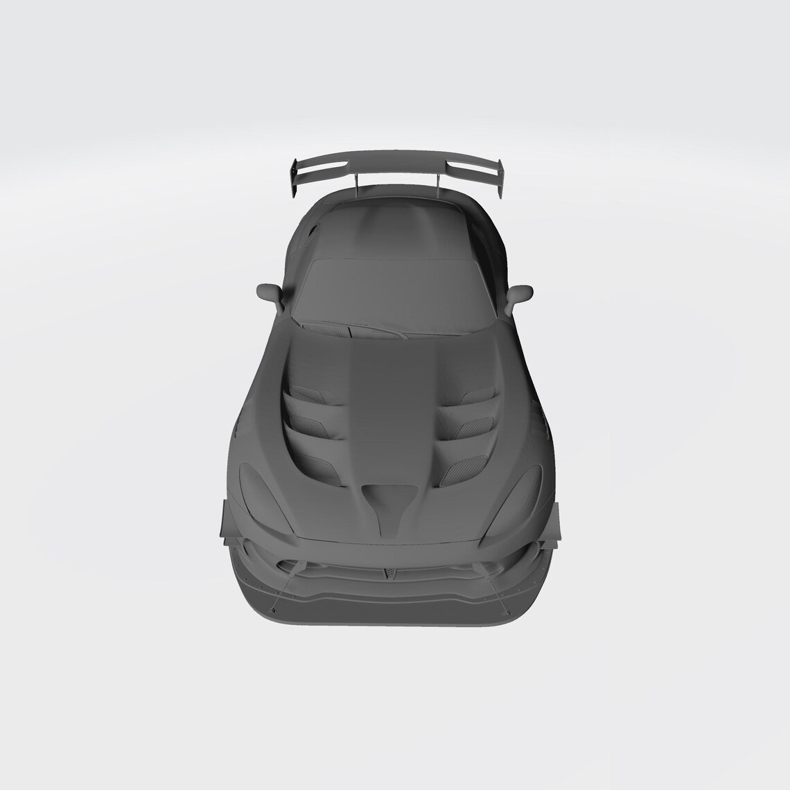 Supercar STL File: High Detail Race Car 3D Print Model - Etsy
