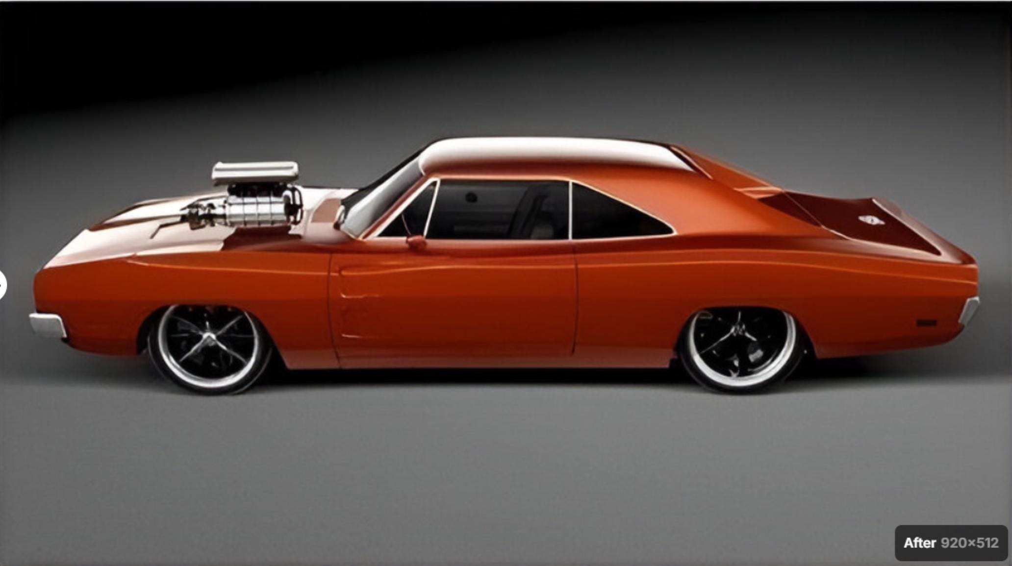 Dodge Charger STL File: Classic Muscle Car 3D Model (digital Download ...
